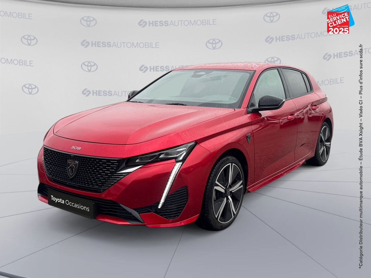 PEUGEOT 308 1.2 PURETECH 130CH S/S GT EAT8 GPS CAMERA CARPLAY d ...
