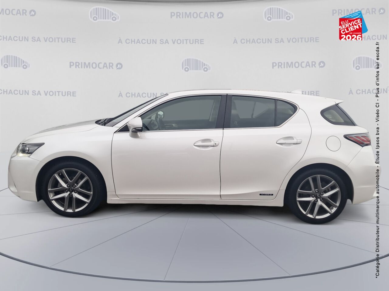 LEXUS CT 200H PREMIUM EDITION d'occasion - Primocar
