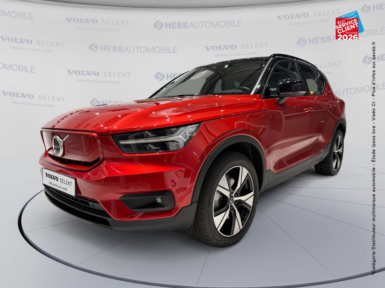 VOLVO XC40 P8 AWD 408CH R-DESIGN EDT d'occasion - HESS Automobile